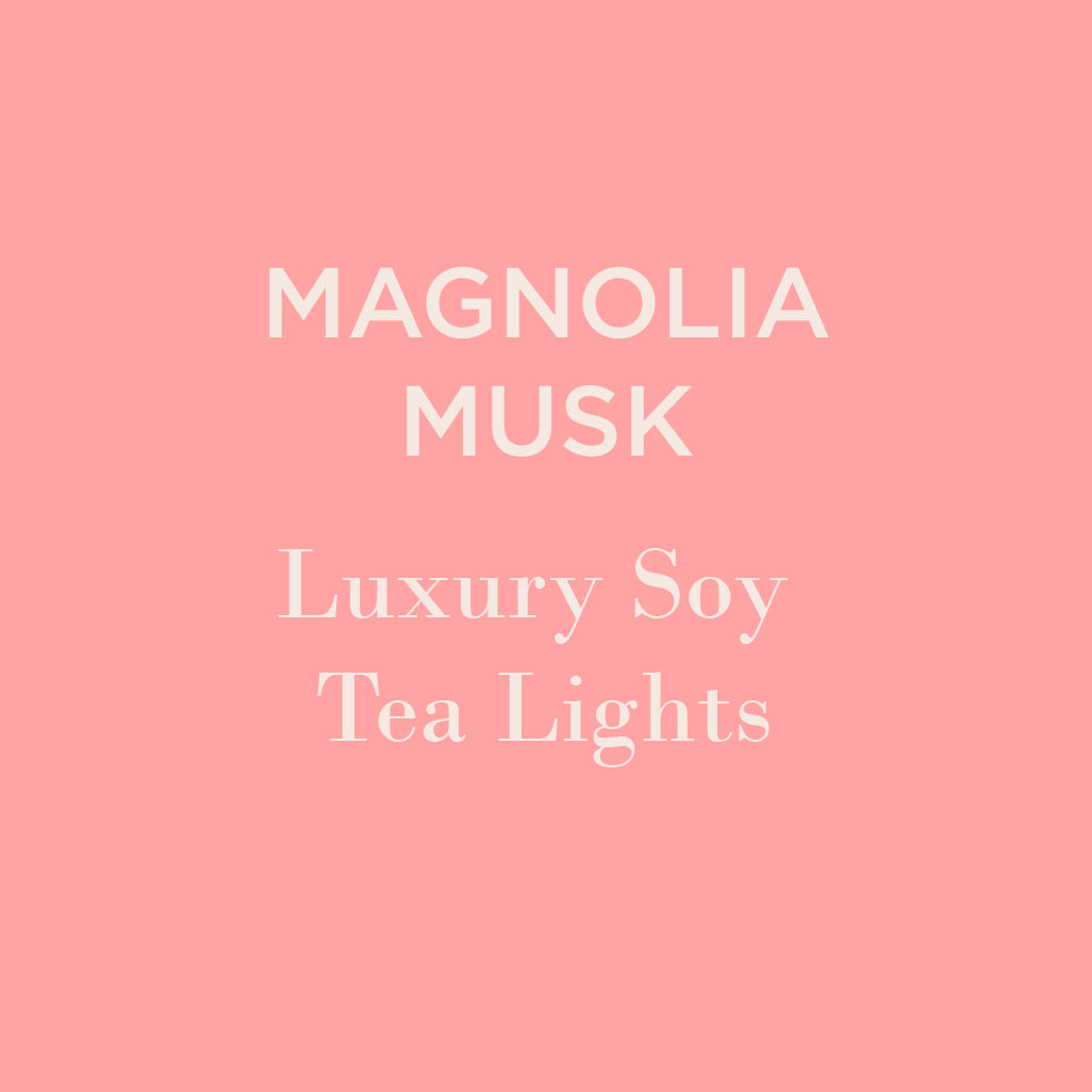Magnolia Musk Soy Tea Lights – Emily Adores